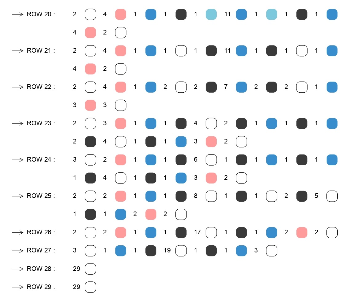 STITCH Pixel Grid Pattern for Crochet, Knitting, and Cross Stitch ...