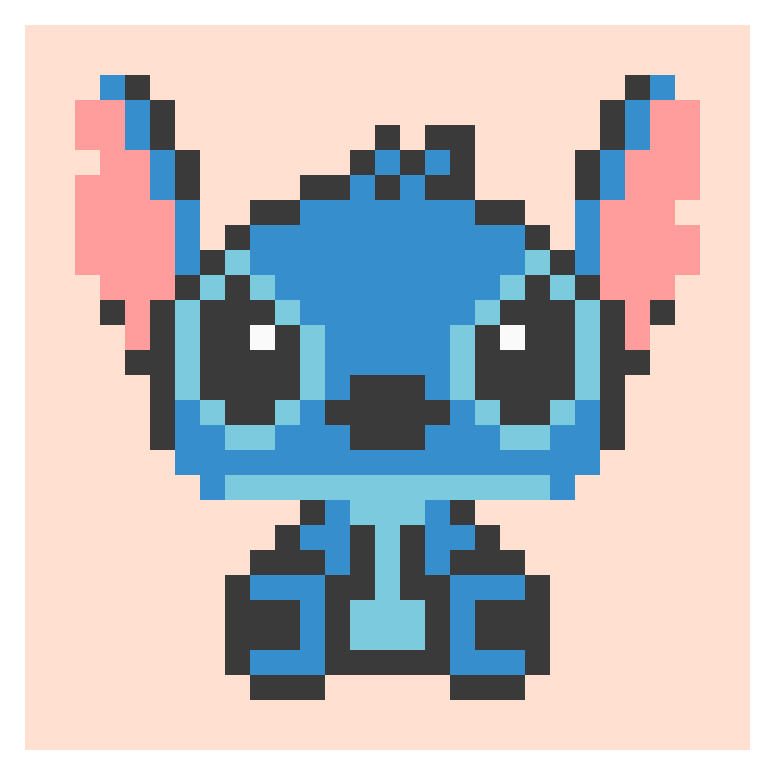 STITCH Pixel Grid Pattern for Crochet, Knitting, and Cross Stitch ...