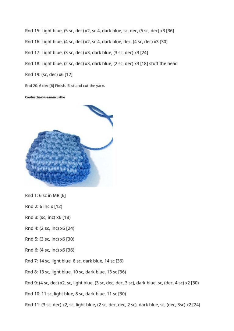 Amigurumi Stitch Pattern – Cute and Easy Crochet Design
